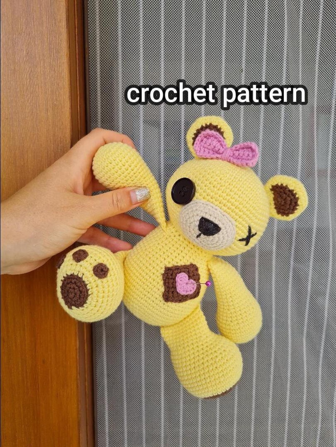 Zombie Bear, Voodoo Bear Crochet Pattern - Etsy