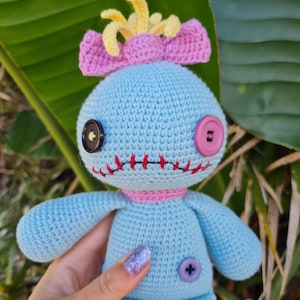 Scrump Pattern, Rag Doll, Lilo Doll, Scrump Crochet Pattern - Etsy