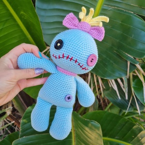 Scrump Pattern, Rag Doll, Lilo Doll, Scrump Crochet Pattern - Etsy