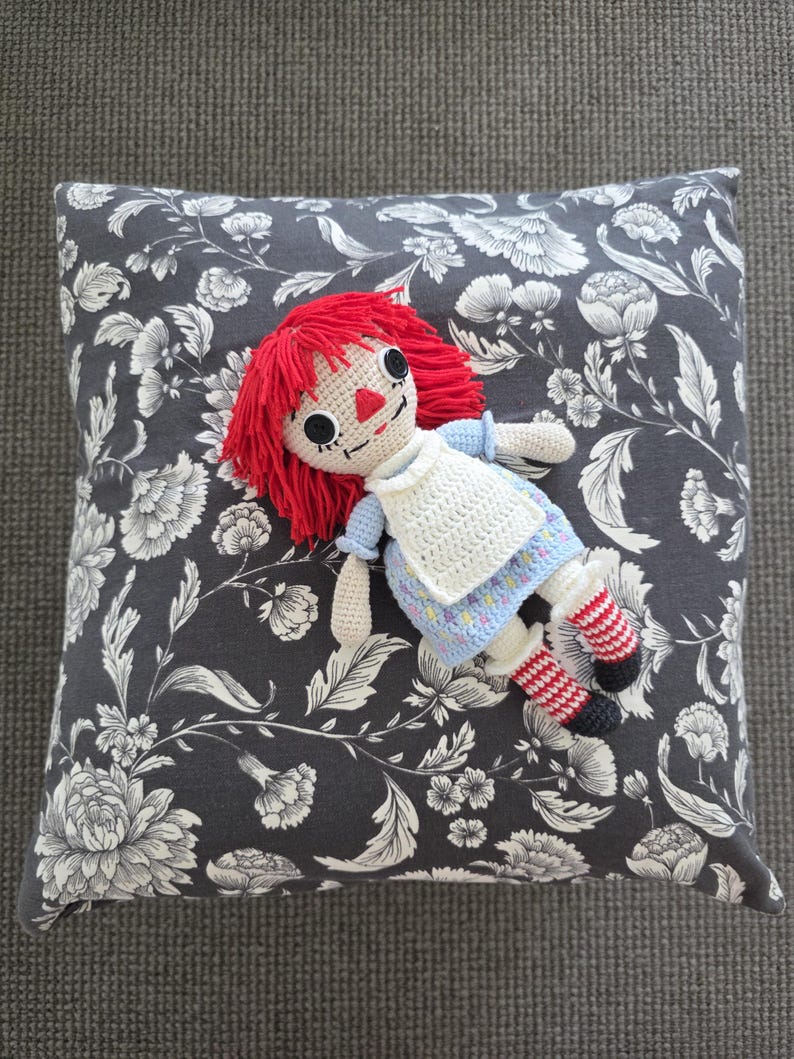 Anna Rag Doll Annabelle Crochet Pattern - Etsy