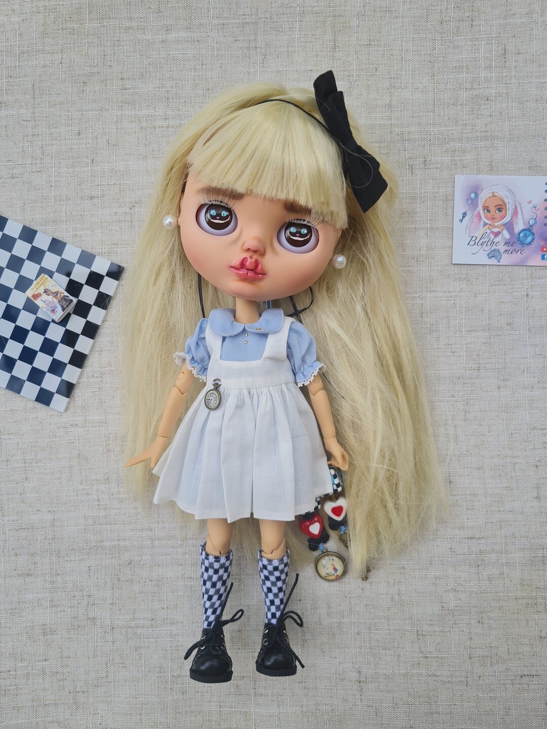 Alice in Wonderland Blythe Doll - Etsy