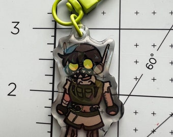 Octane Apex Legends Metallic Gold Acrylic Keychain 2.5 Double-sided ...
