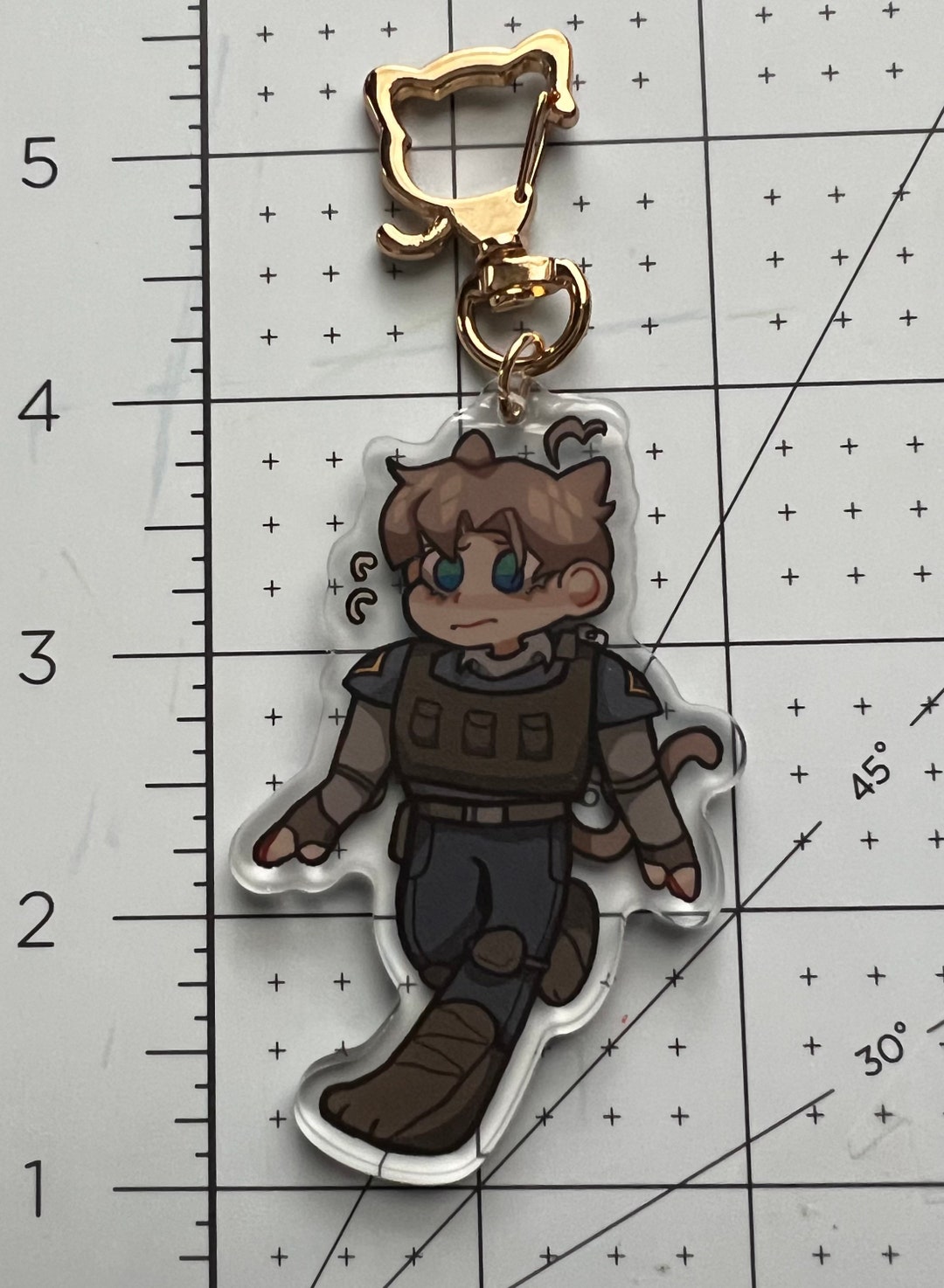 Leon Kennedy Keychain - Etsy