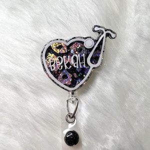 Holographic Leopard Cheetah Stethoscope Badge Buddy Set - Etsy