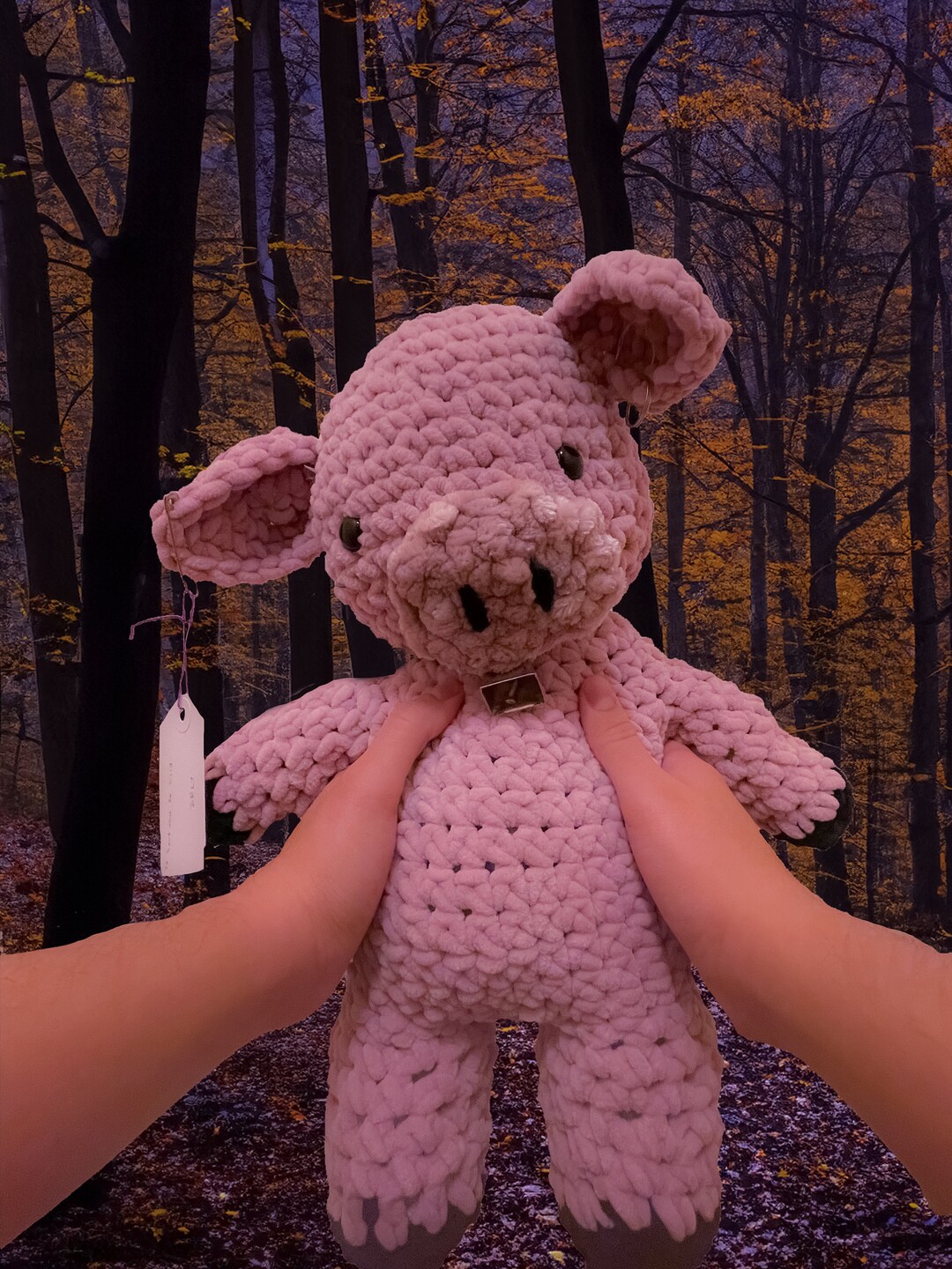 Crochet Pig Doll | 17” Amigurumi - Etsy