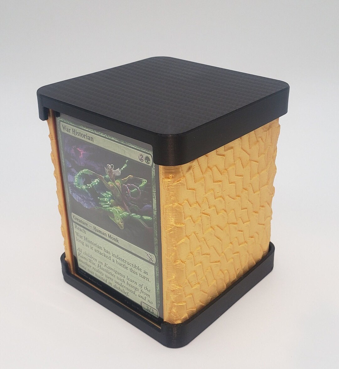 Made to Order Forged Style 100 Card Deck Box TCG/MTG Commander - Etsy