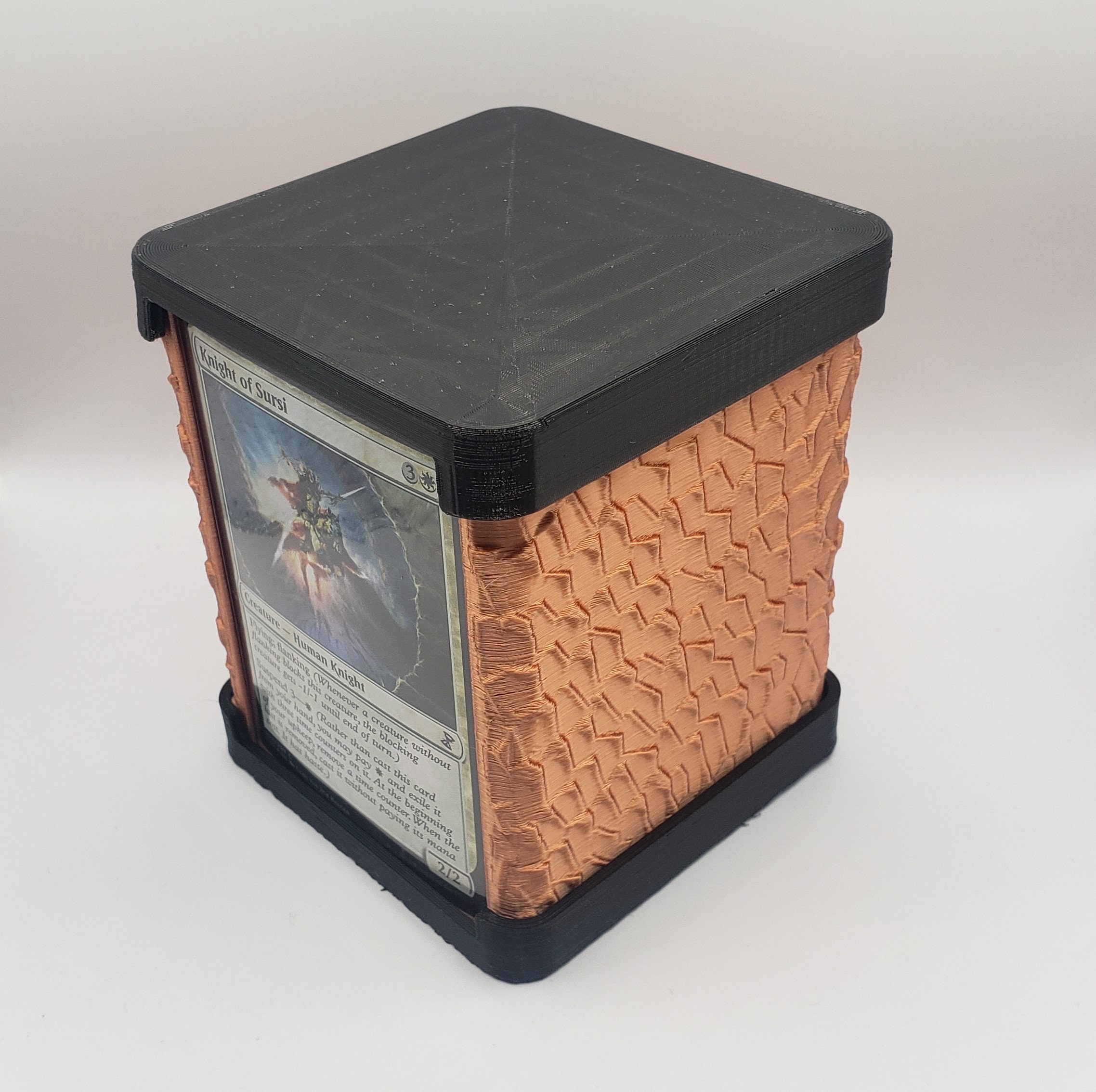 Made to Order Forged Style 100 Card Deck Box TCG/MTG Commander - Etsy