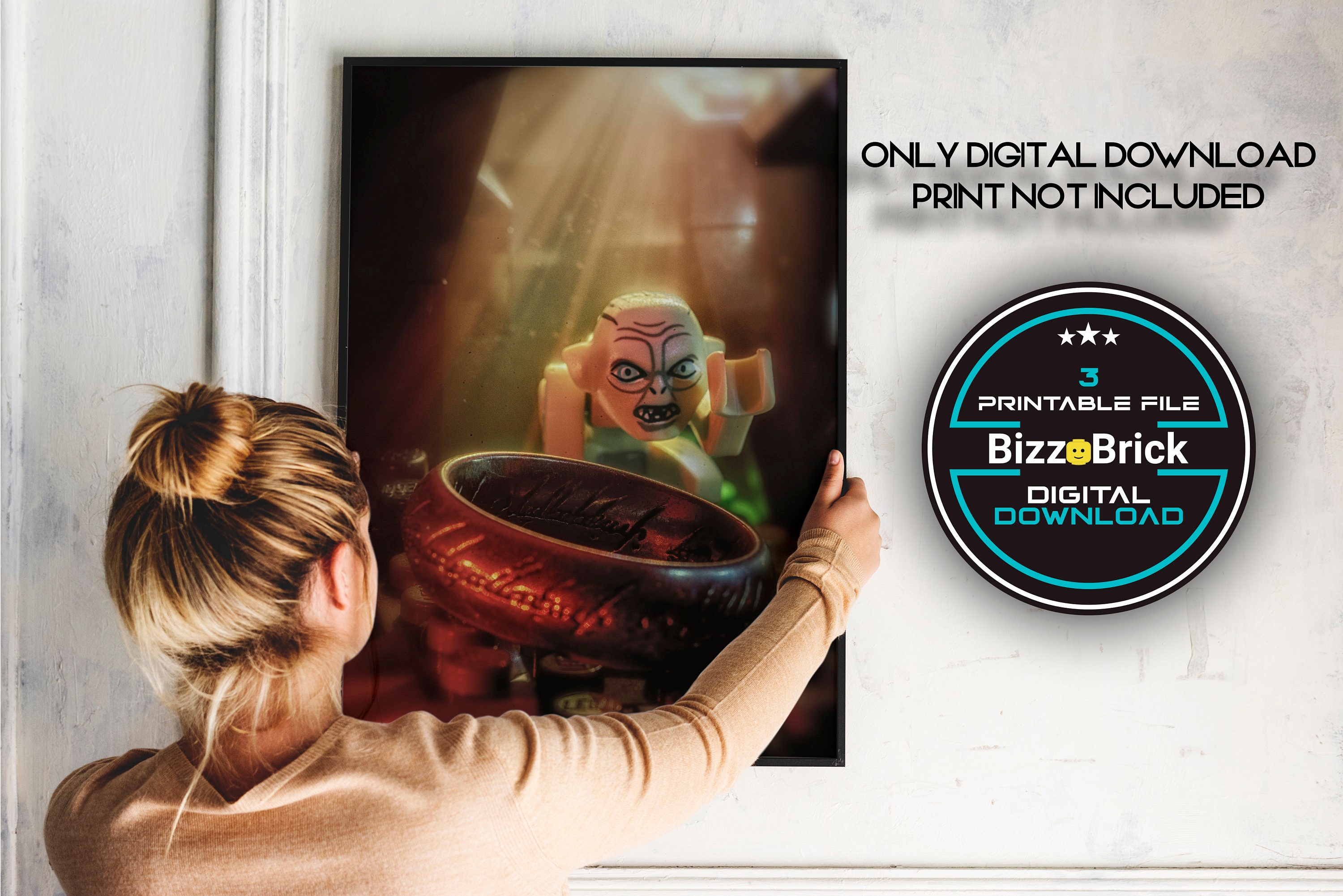 Gollum Poster ( Lord of the Ring ) Digital Download - Etsy