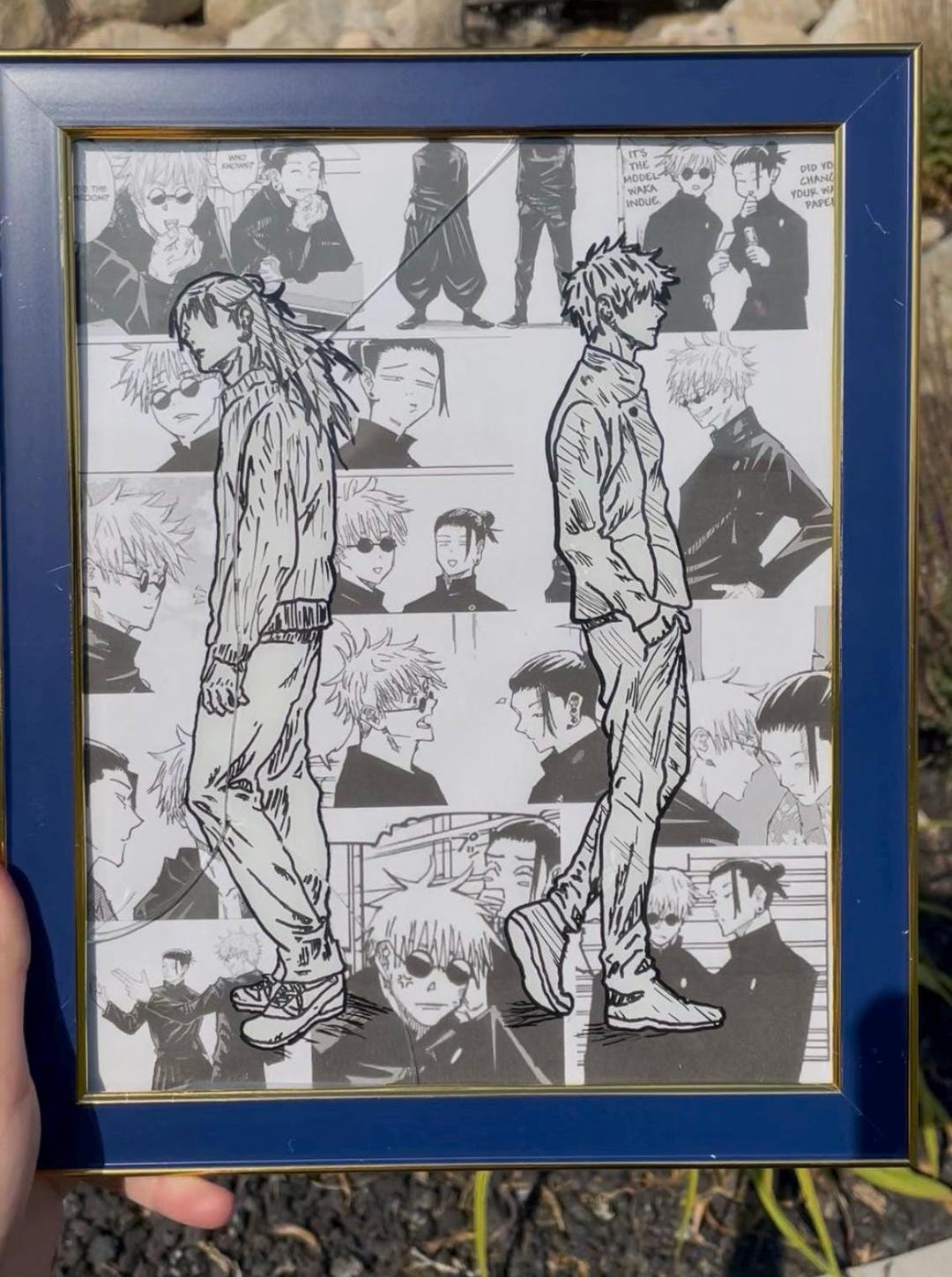 Gojogeto Jjk Anime Painting - Etsy
