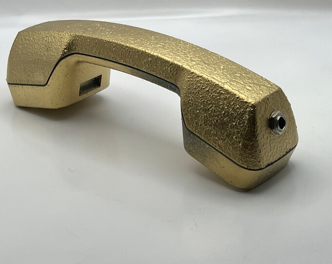 Telephone Mic, Lo-fi Microphone, Retro Vintage, Gold, Boutique Audio ...