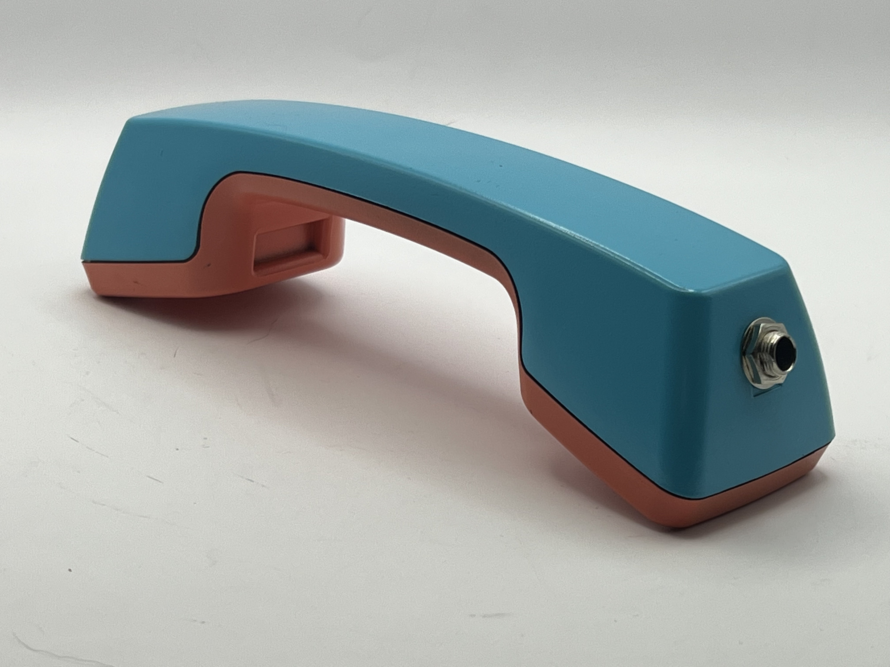 Telephone Mic, Lo-fi Microphone, Retro Vintage, Teal, Coral, Boutique ...