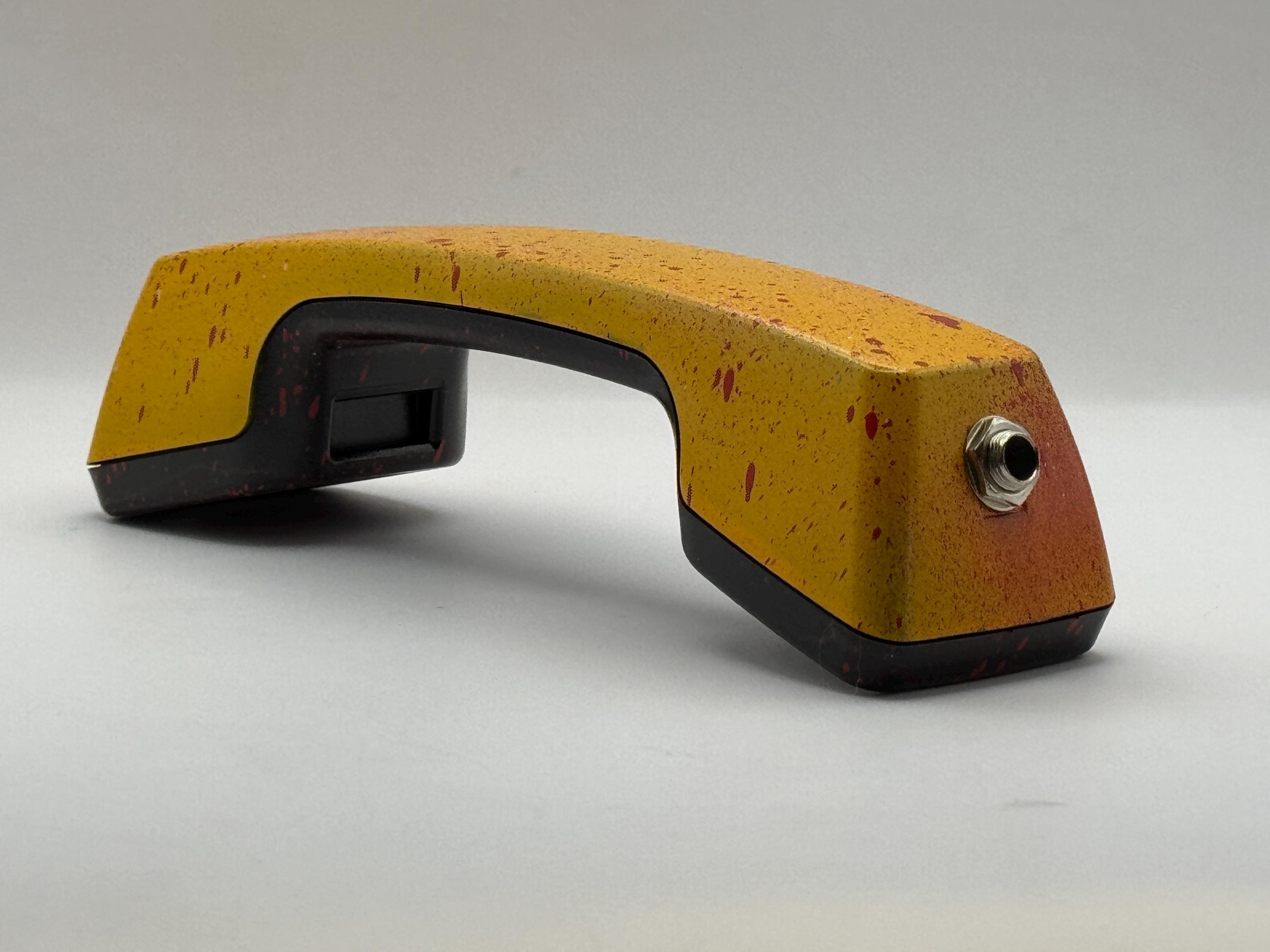 Telephone Mic, Lo-fi Microphone, Retro Vintage, Yellow, Black, Boutique ...