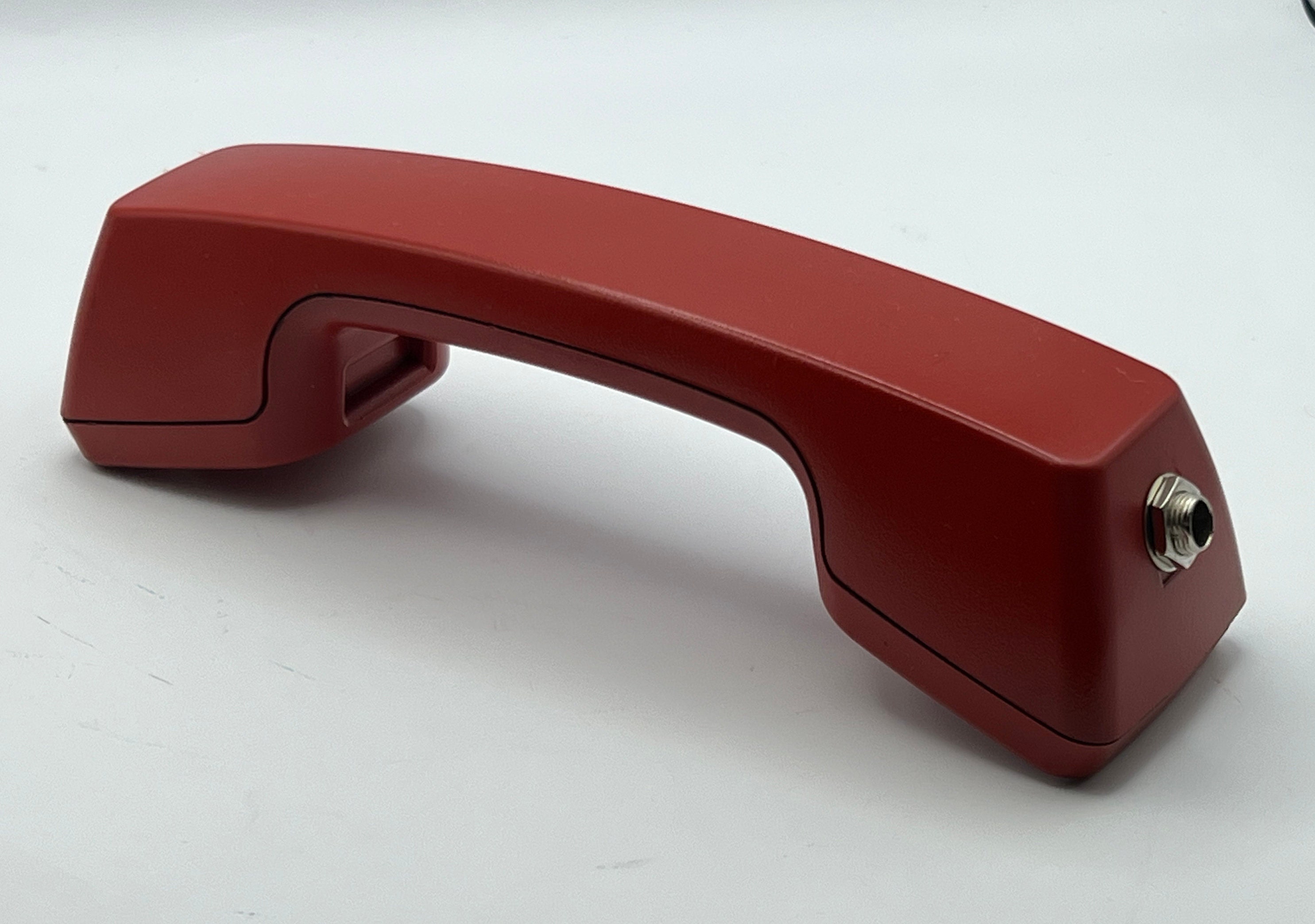 Telephone Mic, Lo-fi Microphone, Retro Vintage, Red, Boutique Audio ...