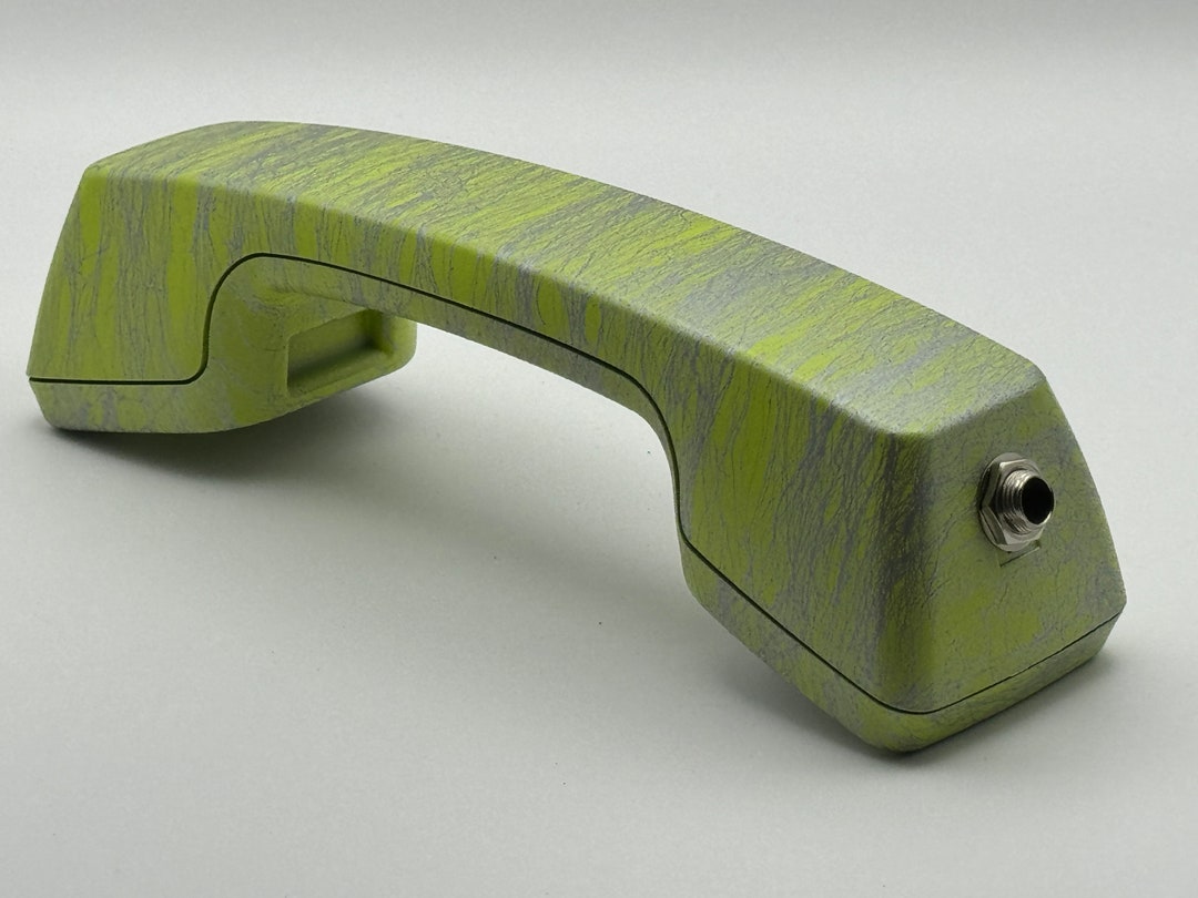 Telephone Mic, Lo-fi Microphone, Retro Vintage, Green Marble, Boutique ...