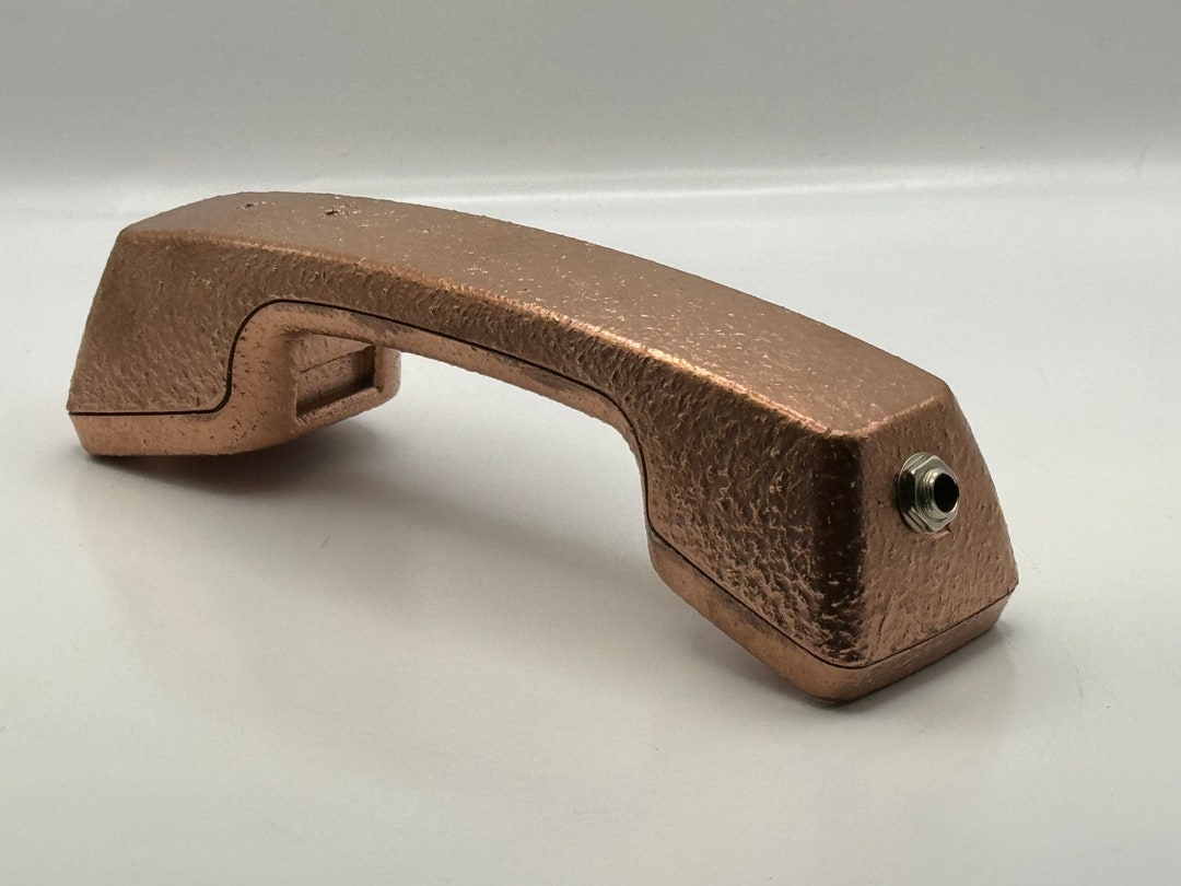 Telephone Mic, Lo-fi Microphone, Retro Vintage, Copper, Boutique Audio ...