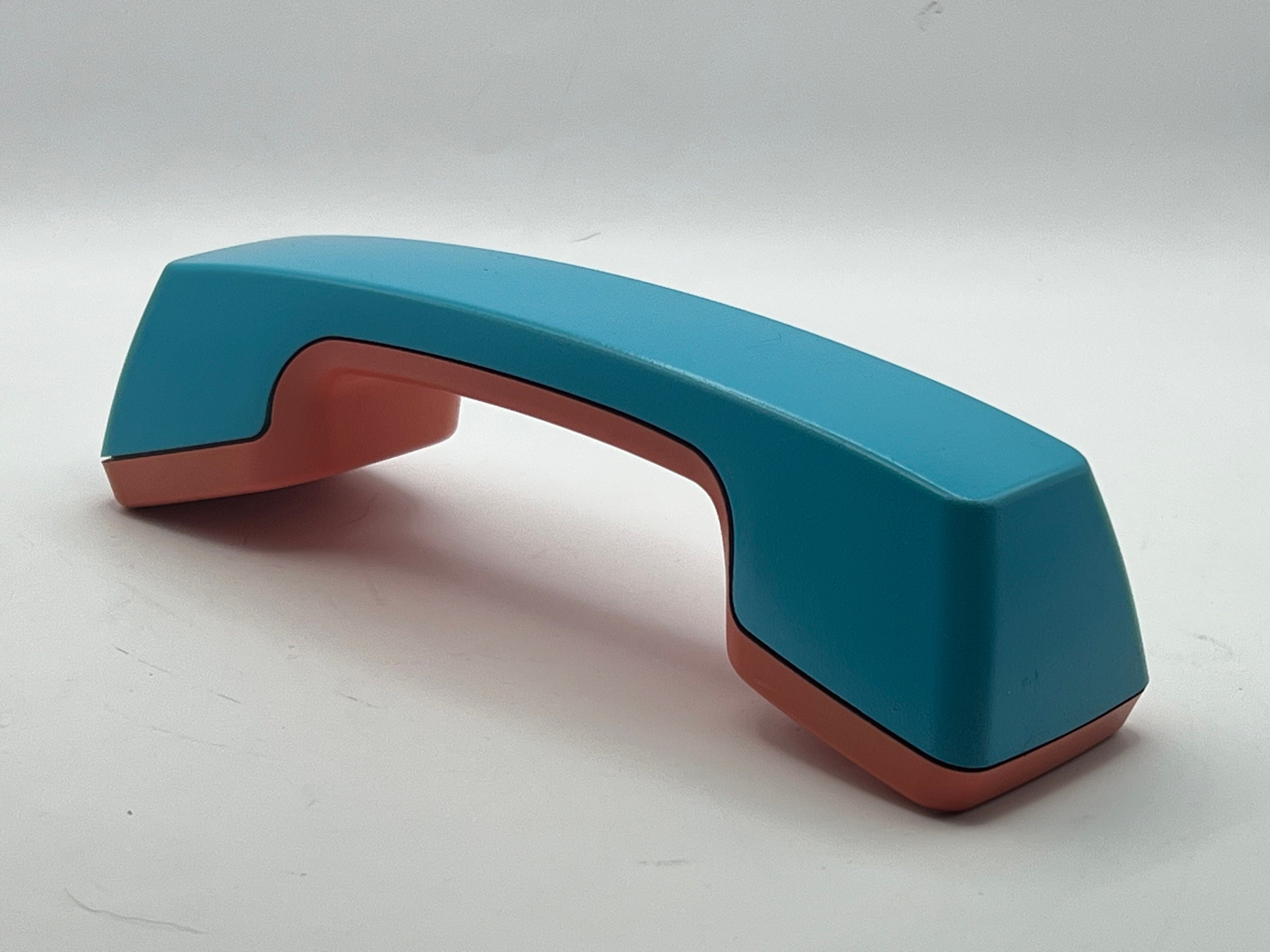 Telephone Mic, Lo-fi Microphone, Retro Vintage, Teal, Coral, Boutique ...