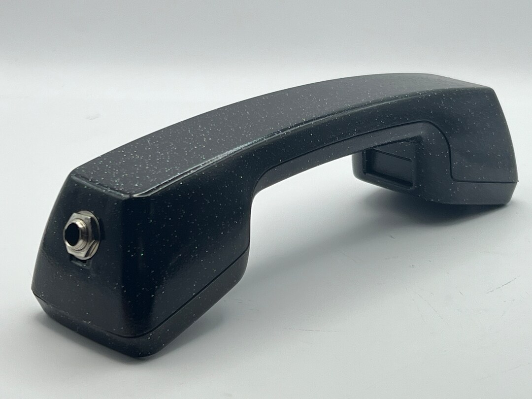 Telephone Mic, Lo-fi Microphone, Retro Vintage, Black, Glitter ...