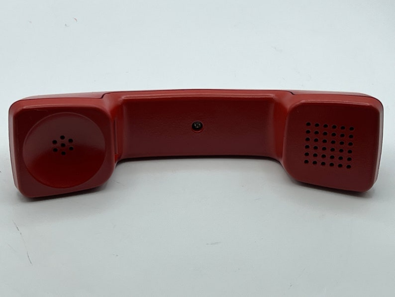 Telephone Mic, Lo-fi Microphone, Retro Vintage, Red, Boutique Audio ...