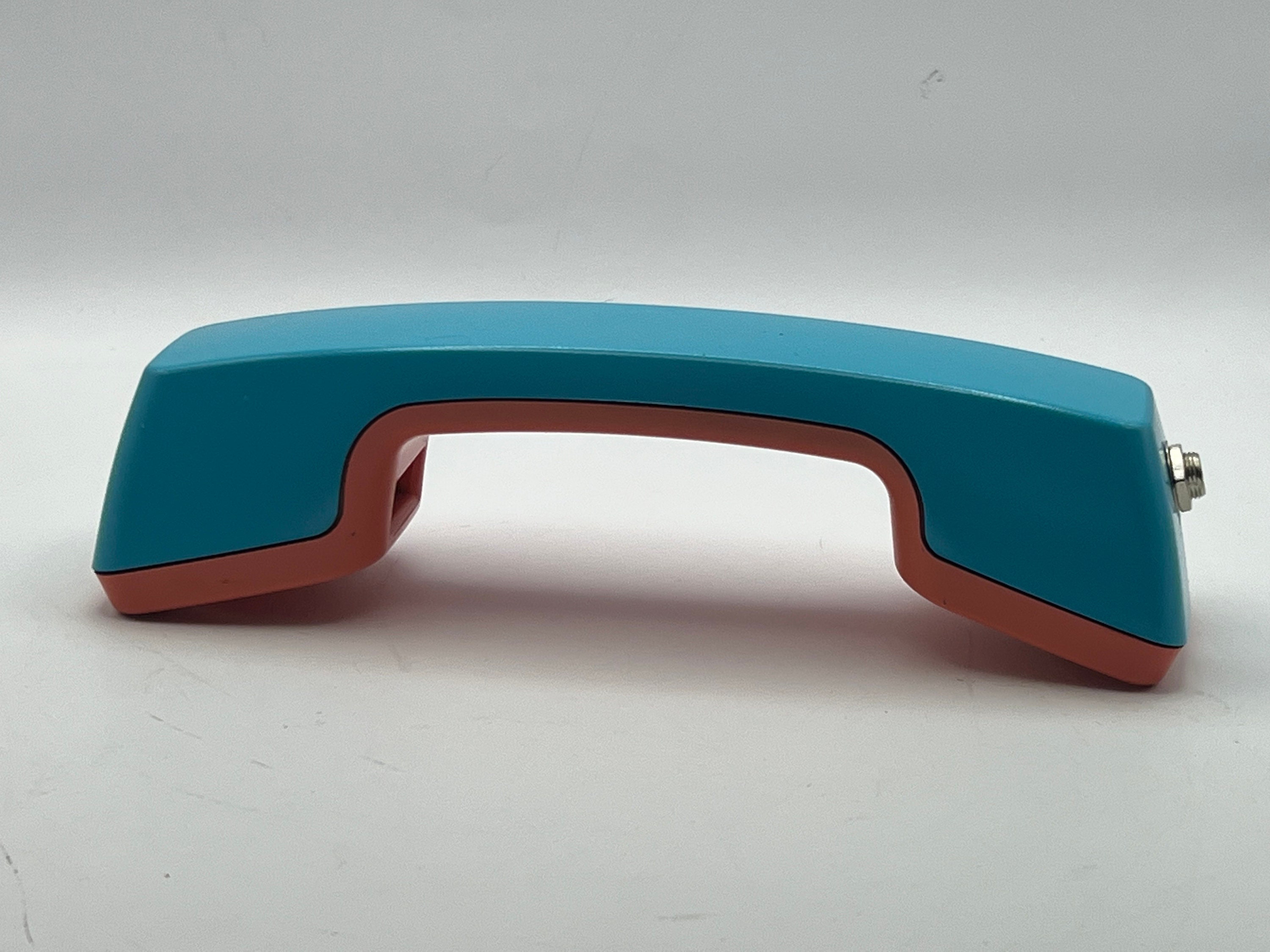 Telephone Mic, Lo-fi Microphone, Retro Vintage, Teal, Coral, Boutique ...