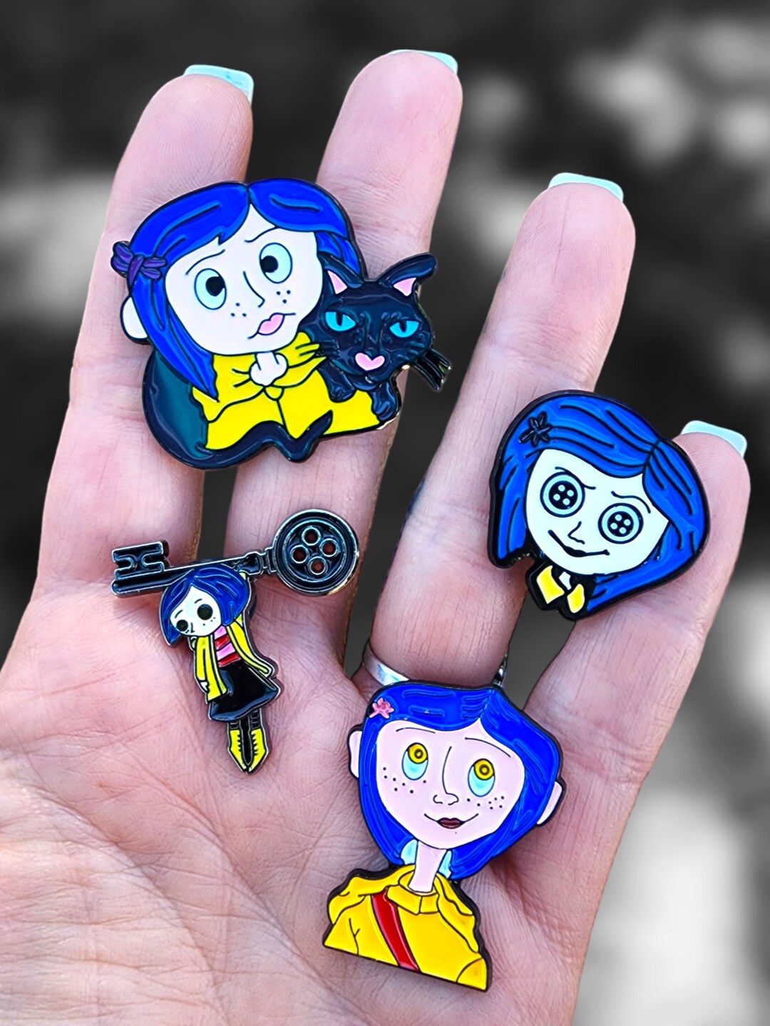 Coraline Pin Embellishments - Etsy