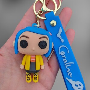 Coraline Keychain - Etsy