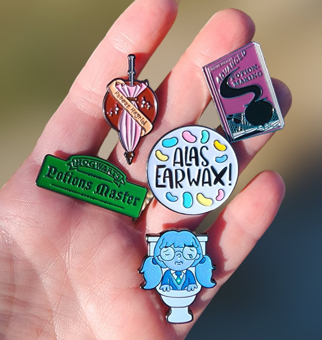 Enamel HP Pins - Etsy