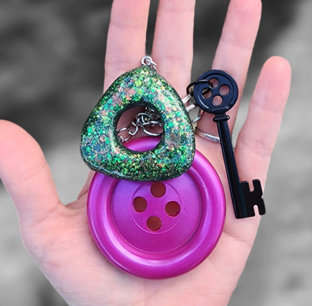 Coraline Button and Seeing Stone With Key. please See Item - Etsy