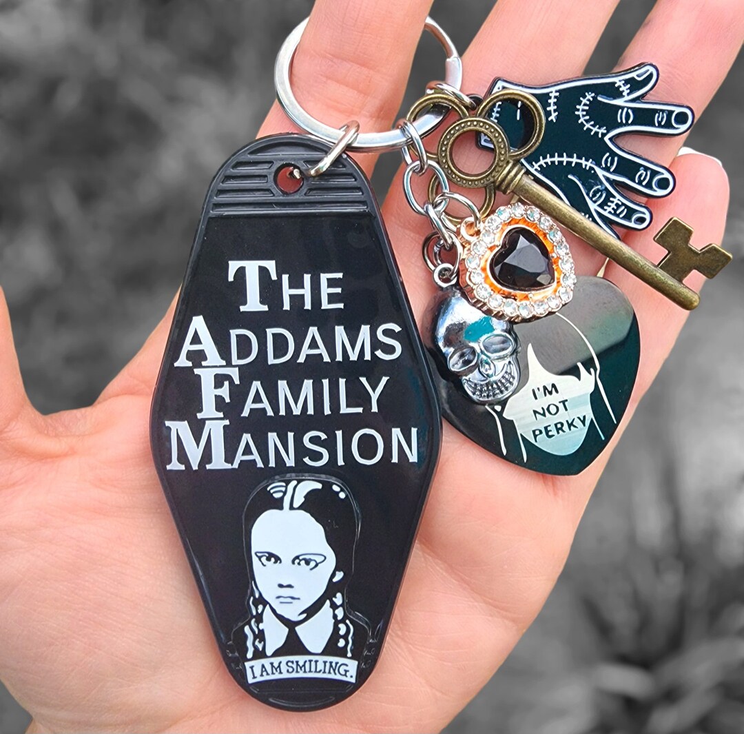Key to the Addams Family Mansion Wednesday Addams Goth - Etsy