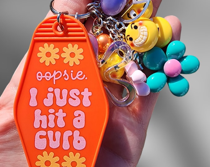 Funny, Vintage, Hotel Style Keychain - Etsy
