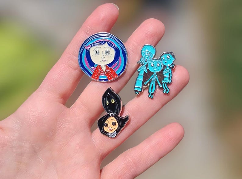 Coraline Pin Embellishments - Etsy