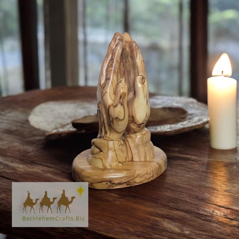 Wood Hand Sculpture Praying - Etsy