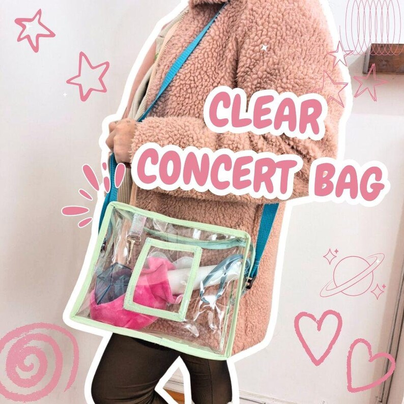 Kpop Clear Concert Bag Lightstick Bag for Concerts Kpop Gift - Etsy