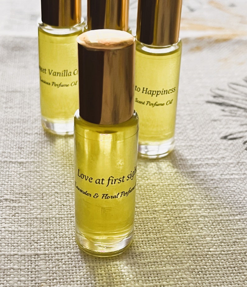 Perfume Oil Roll on Body Oil Aromatherapy Fragrant Oils for Women ...