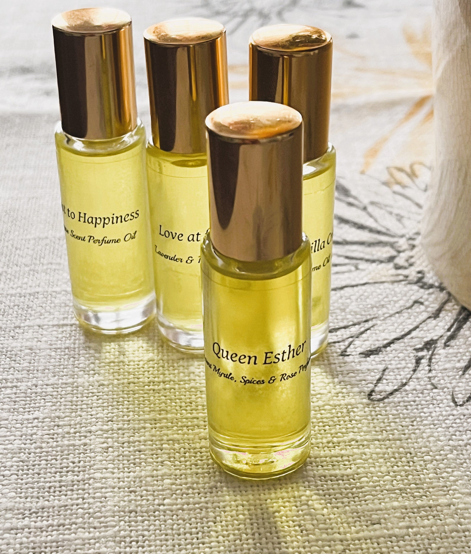 Perfume Oil Roll on Body Oil Aromatherapy Fragrant Oils for Women ...