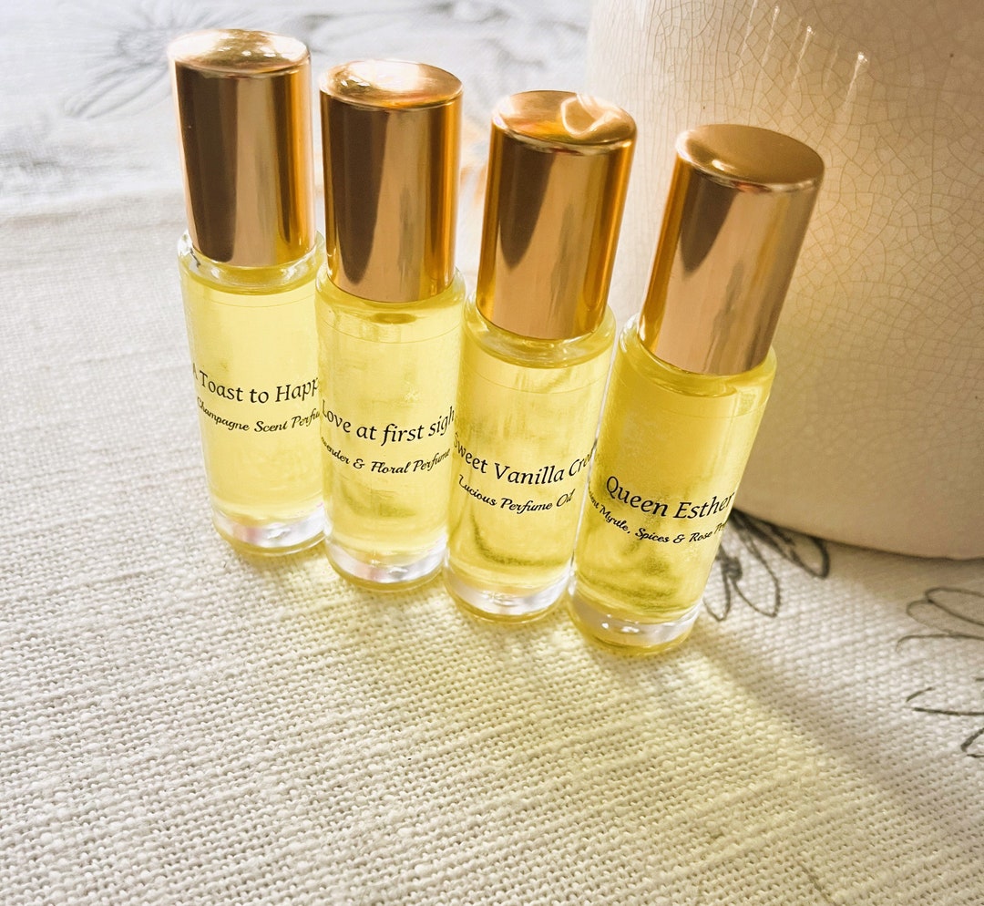 Perfume Oil Roll on Body Oil Aromatherapy Fragrant Oils for Women ...