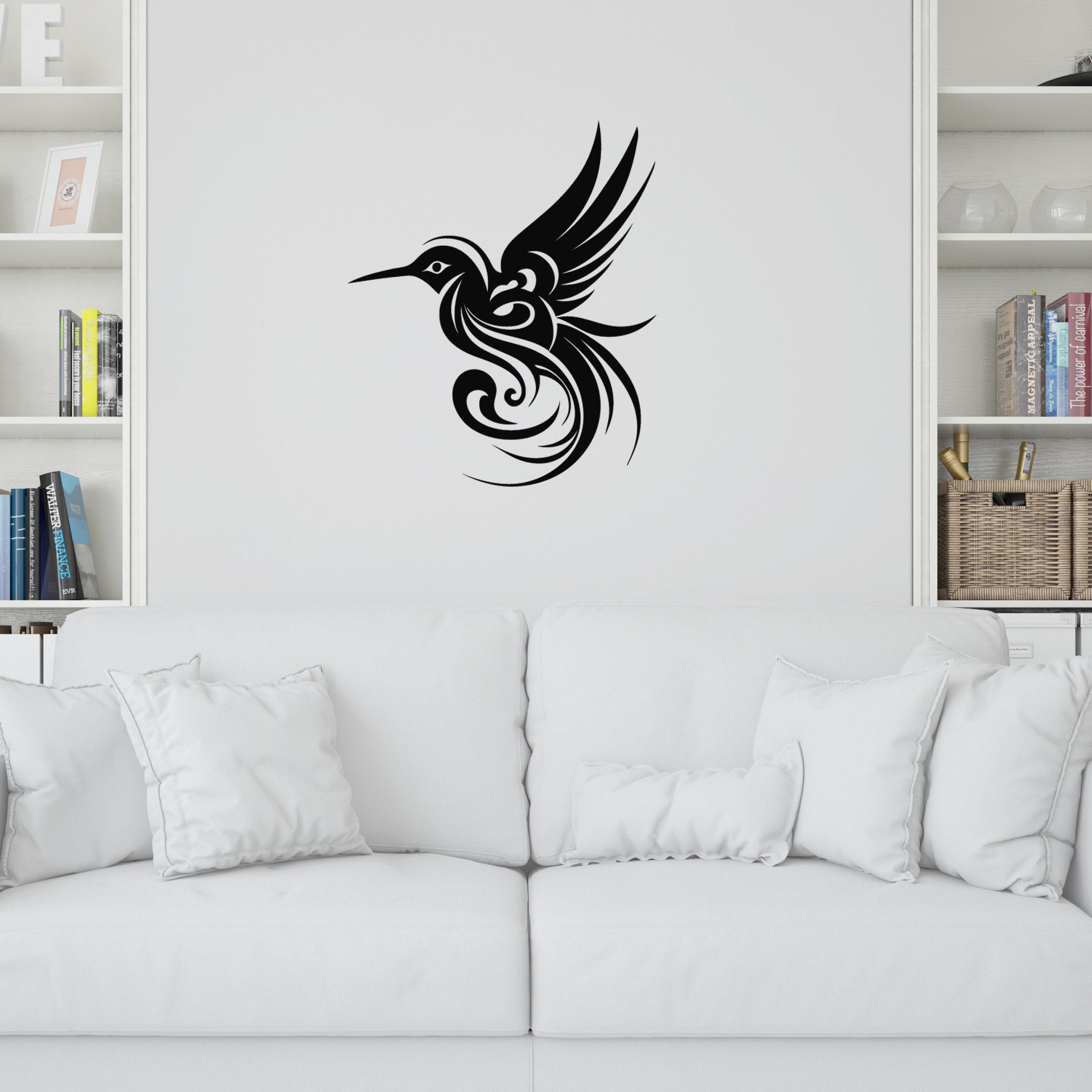 Silueta de colibrí, pájaro SVG, Pdf, Dxf, Png, imágenes prediseñadas ...