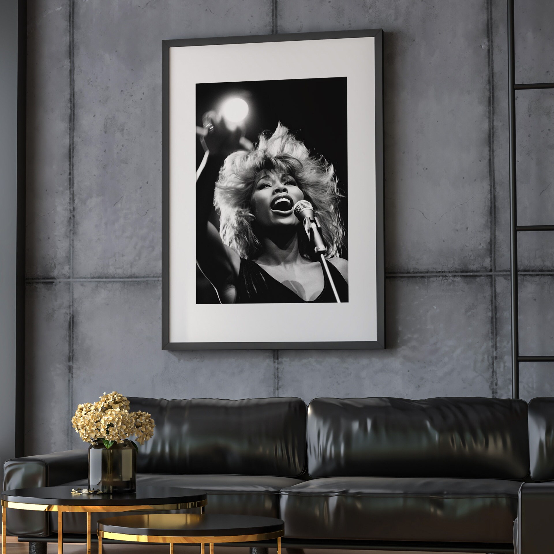 Tina Turner Digital Tina Turner Wall Art Print Digital - Etsy