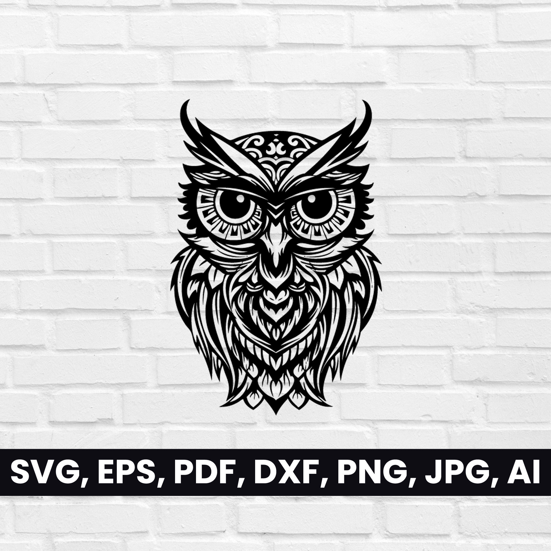 Native American Owl Tattoo