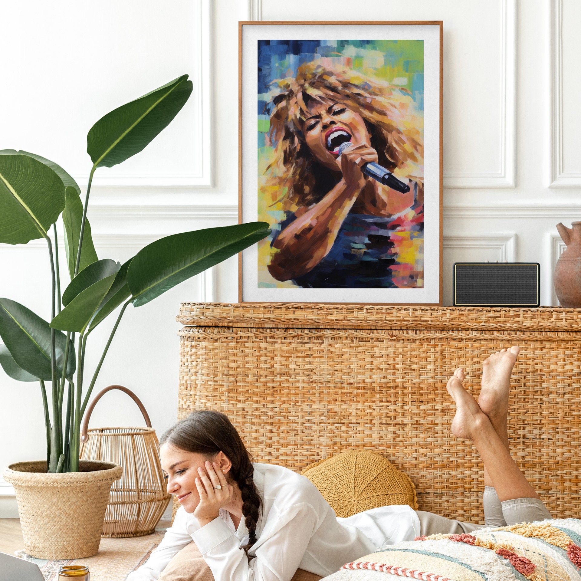 Tina Turner Digital | Tina Turner Wall Art Print | Digital Download ...