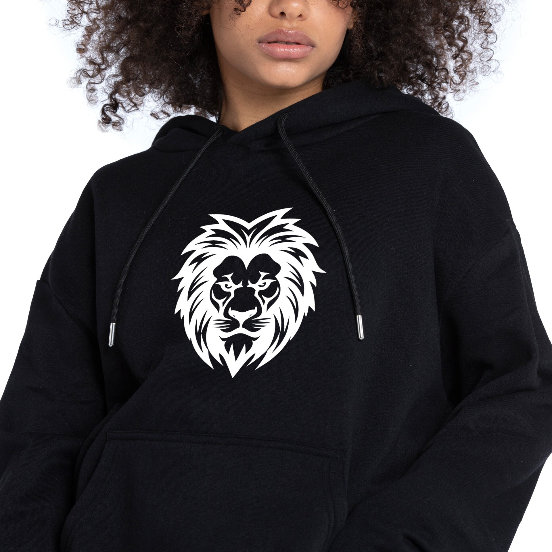 Lion Head Silhouette, Lion SVG, Pdf, Dxf, Png, Lion Clipart, Lion ...