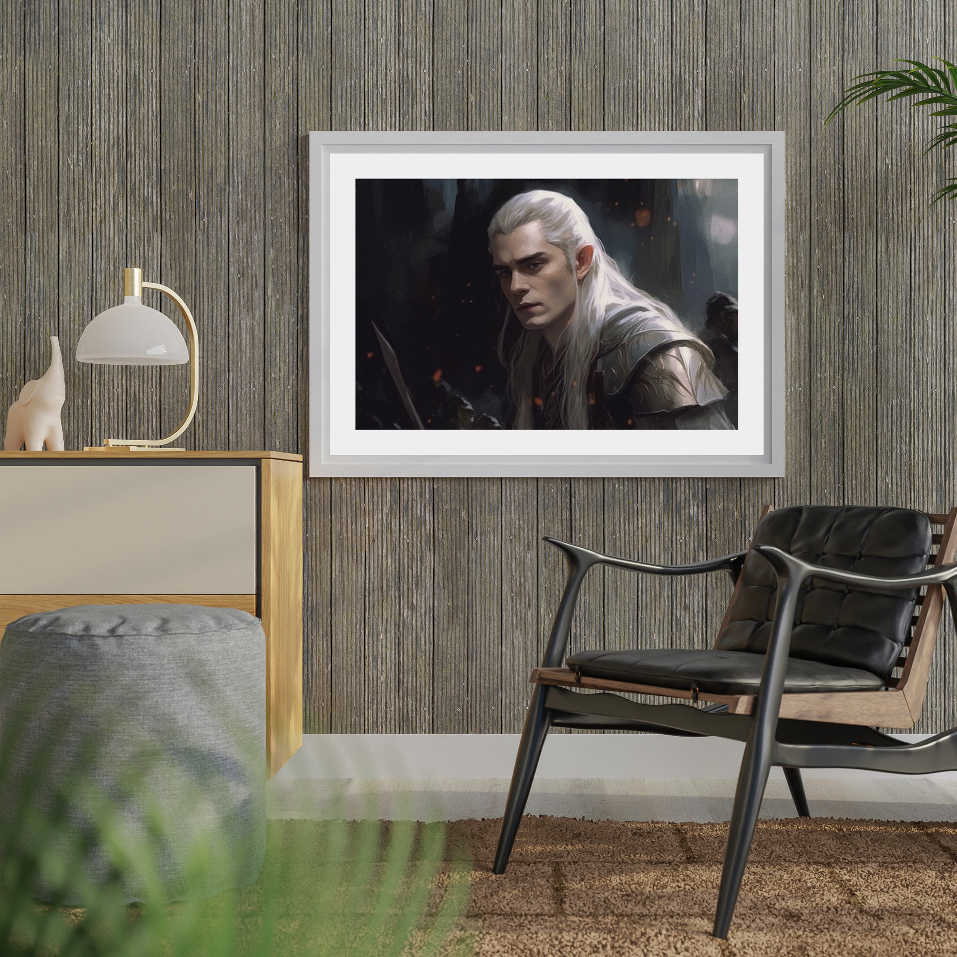 NEW Legolas Lord of the Rings Digital Lotr Elf Wall Art Print Digital ...