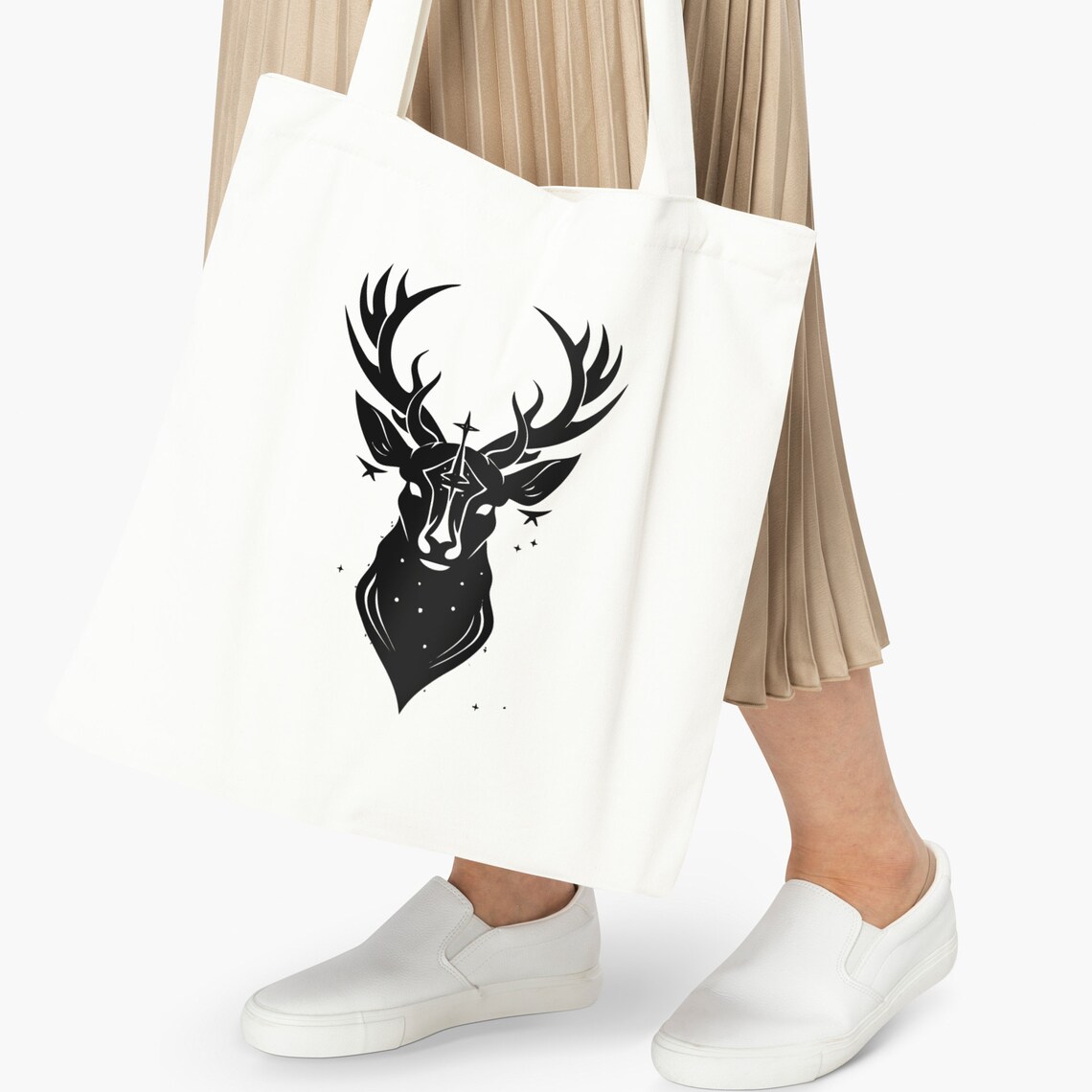 Deer Head Silhouette Stag Shape SVG Pdf Dxf Png Deer With - Etsy