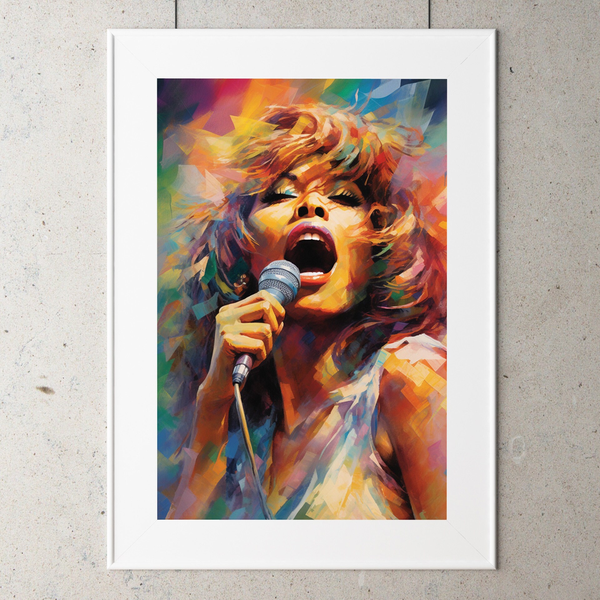 Tina Turner Digital Tina Turner Wall Art Print Digital Download ...