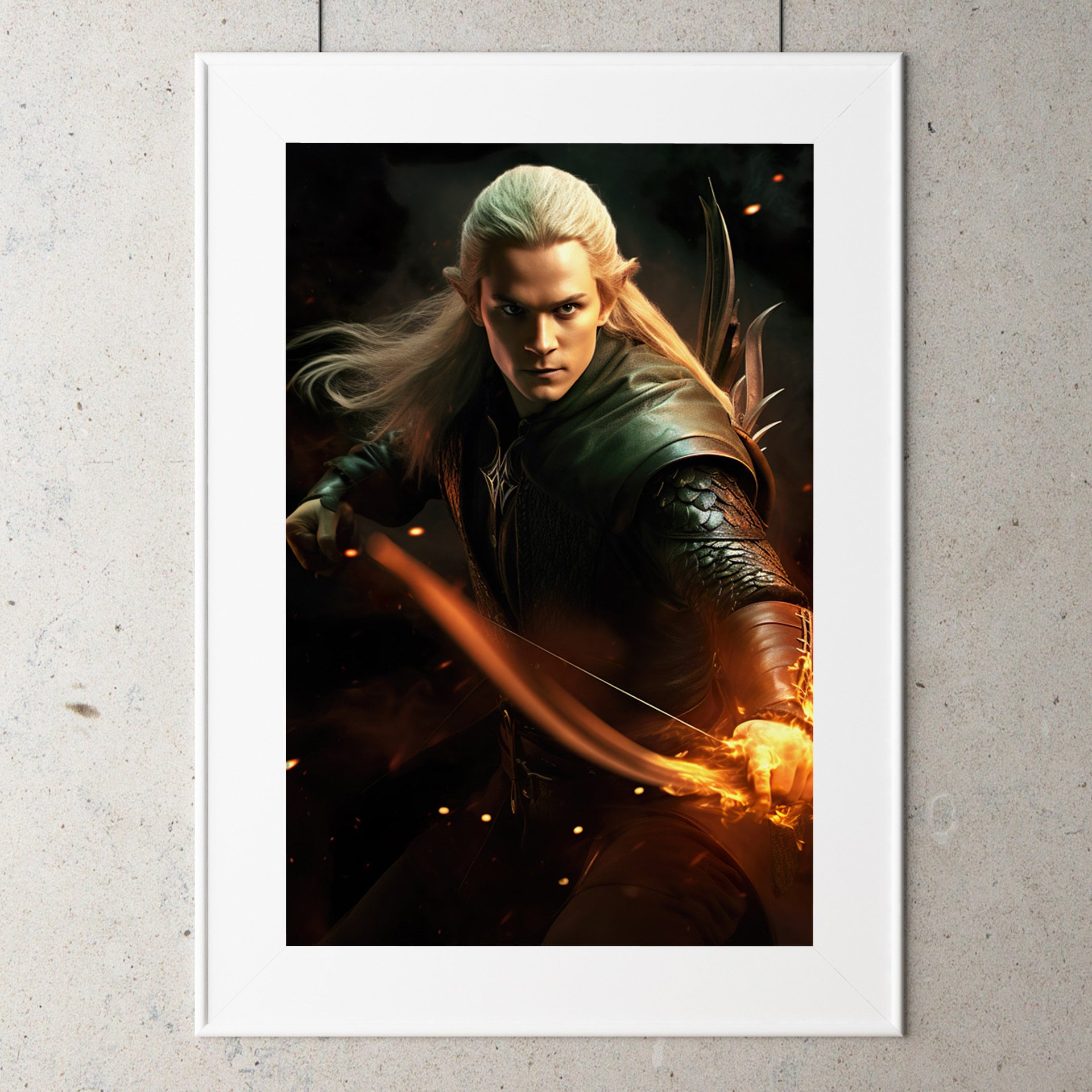 Der Hobbit Legolas Poster Lord Of The Rings Posters