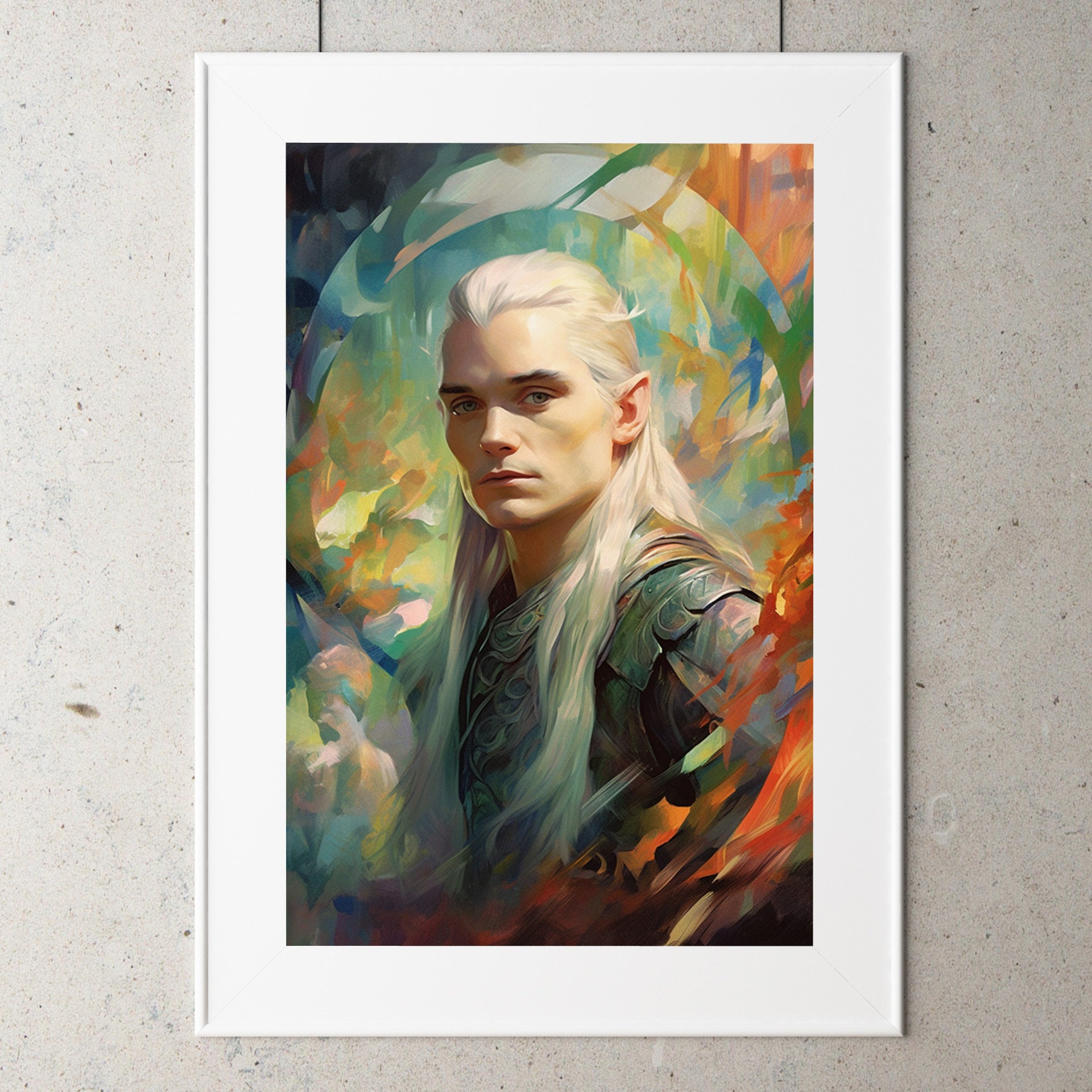 Lord Of The Rings Movie Poster Legolas