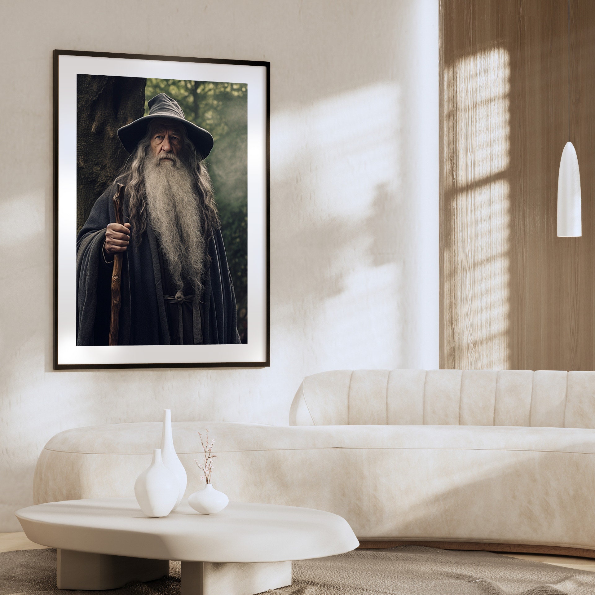 NEW Gandalf Lord of the Rings Digital Lotr Wall Art Print Digital ...