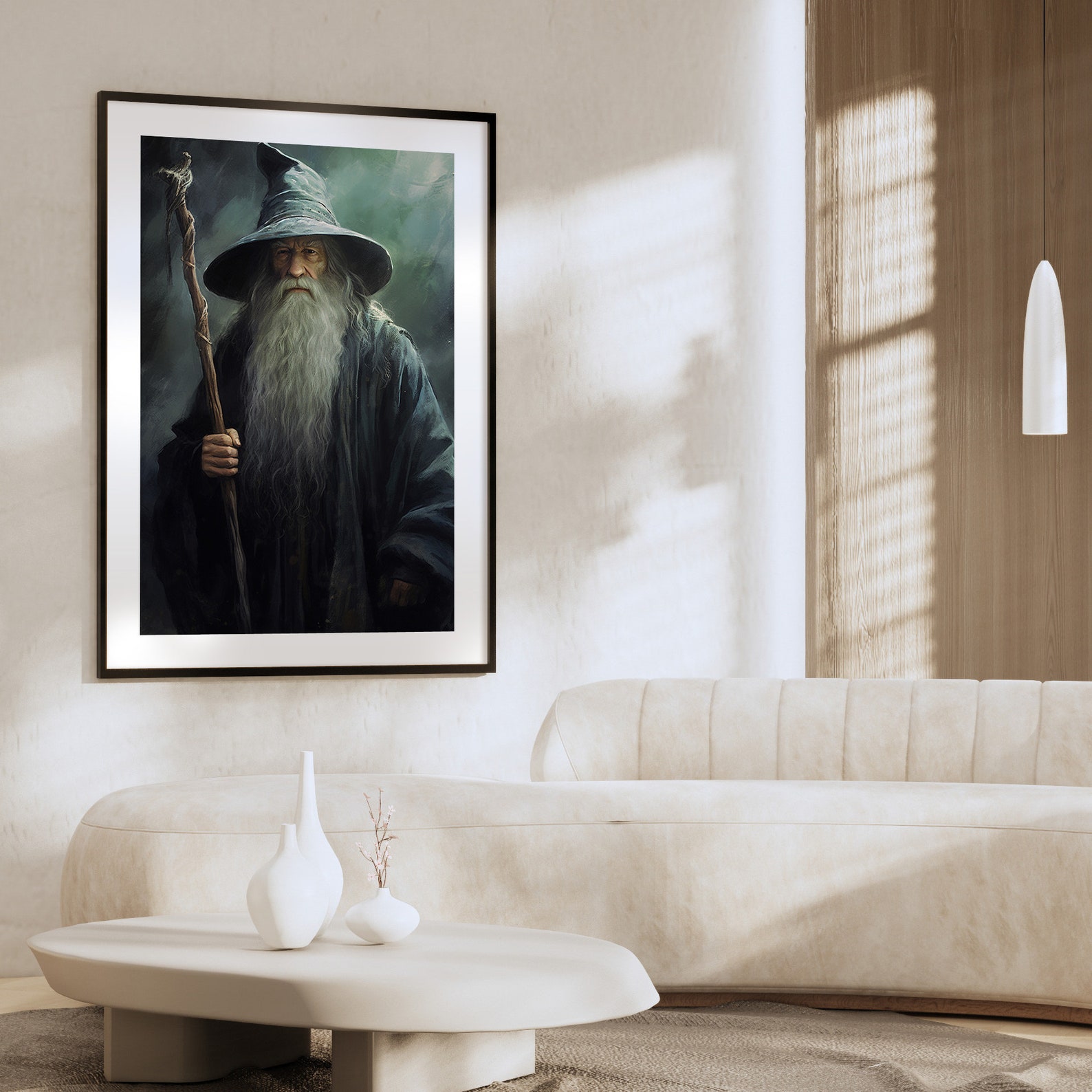 NEW! Gandalf Lord of the Rings Digital | Lotr Wall Art Print | Digital ...