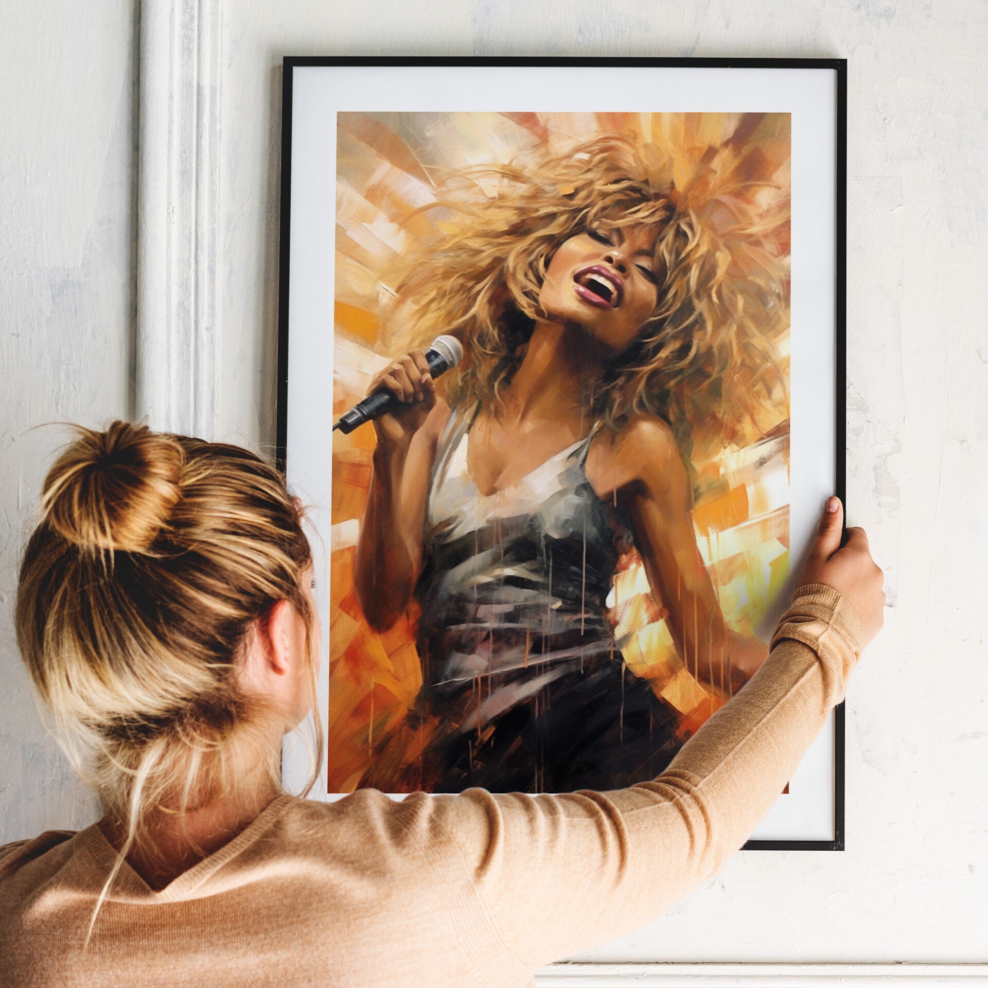 Tina Turner Digital Tina Turner Wall Art Print Digital Download ...