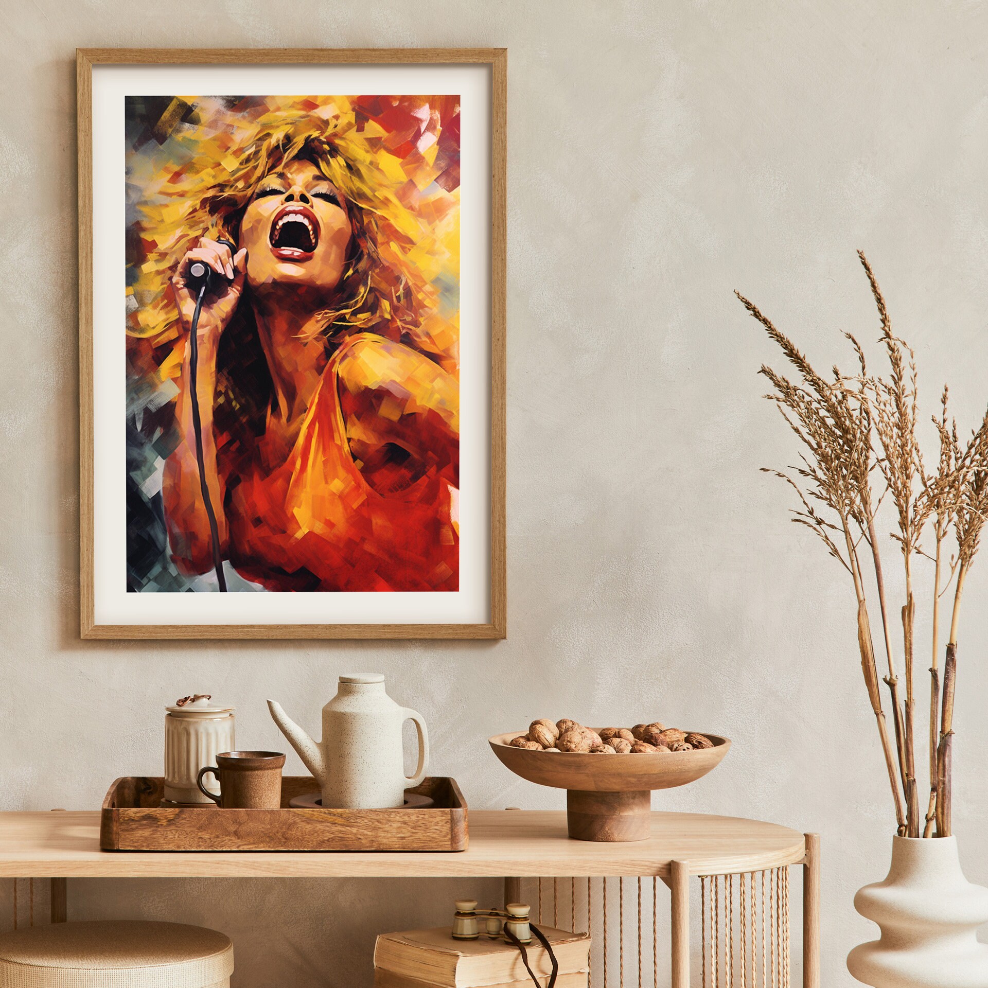 Tina Turner Digital Tina Turner Wall Art Print Digital - Etsy