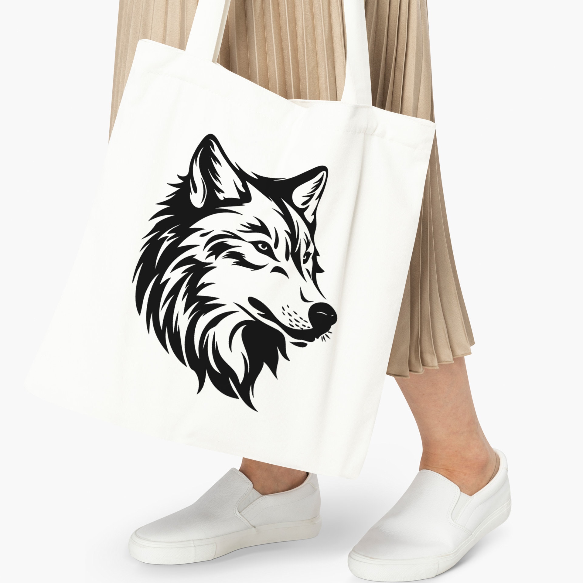 Silueta de cabeza de lobo cara de lobo SVG Pdf Dxf Png - Etsy México